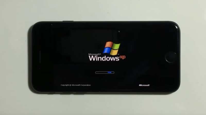Windows XP запустили на iPhone 7