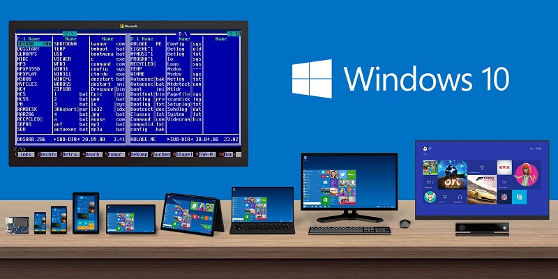 Девять архаизмов времен MS-DOS, которые присутствуют в Windows 10
