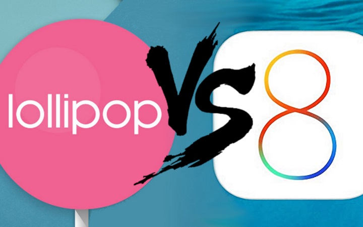 Android Lollipop — более стабильная ОС, чем iOS 8