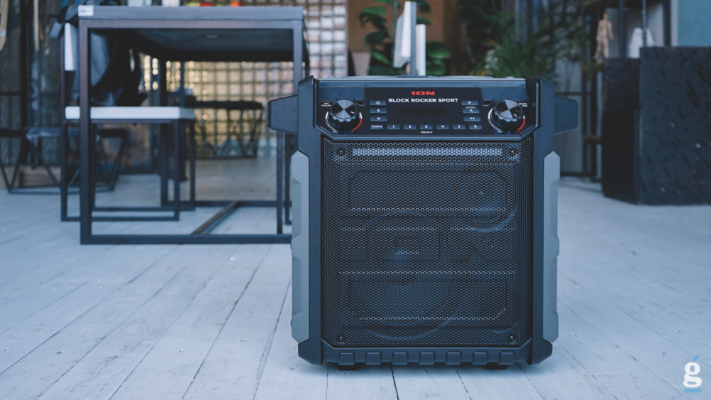 Обзор ION BLOCK ROCKER SPORT — мощнейшая акустика для дома и open air ...