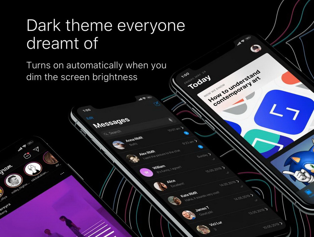 Концепт iOS 13 от российской компании Redmadrobot