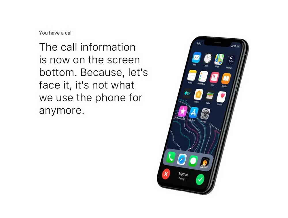 Концепт iOS 13 от российской компании Redmadrobot